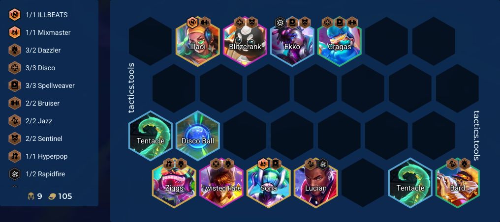 - TFT Team Builder Set 11