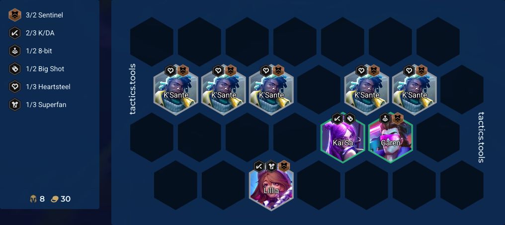 2 Sentinel - TFT Team Builder Set 10