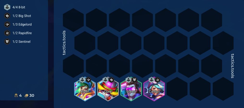 4 8-bit - TFT Team Builder Set 10