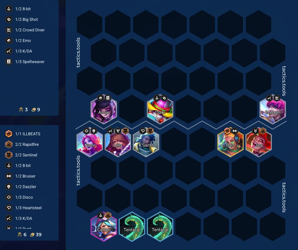 2 Rapidfire, 2 Sentinel - TFT Team Builder Set 10
