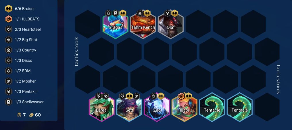 6 Bruiser - TFT Team Builder Set 10