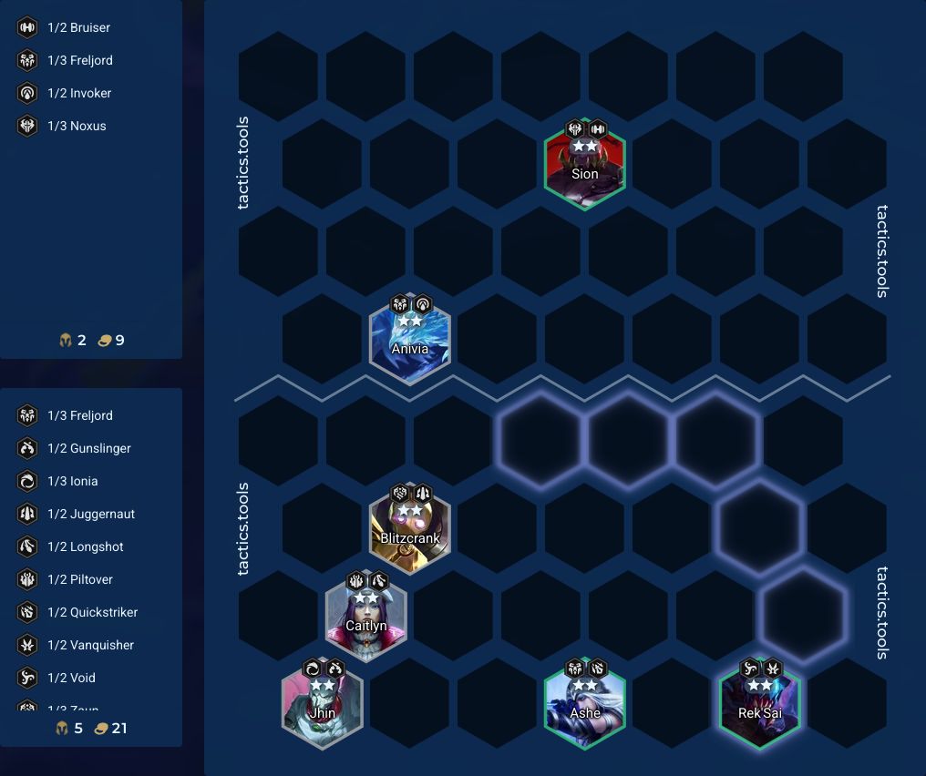 2 Rapidfire - TFT Team Builder Set 14