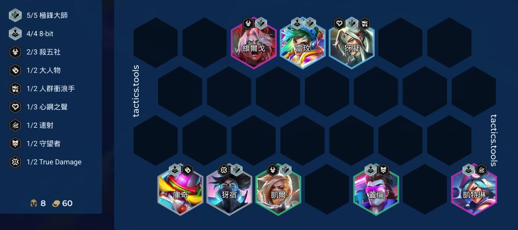 5 極鋒大師, 4 8-bit - TFT Team Builder Set 10