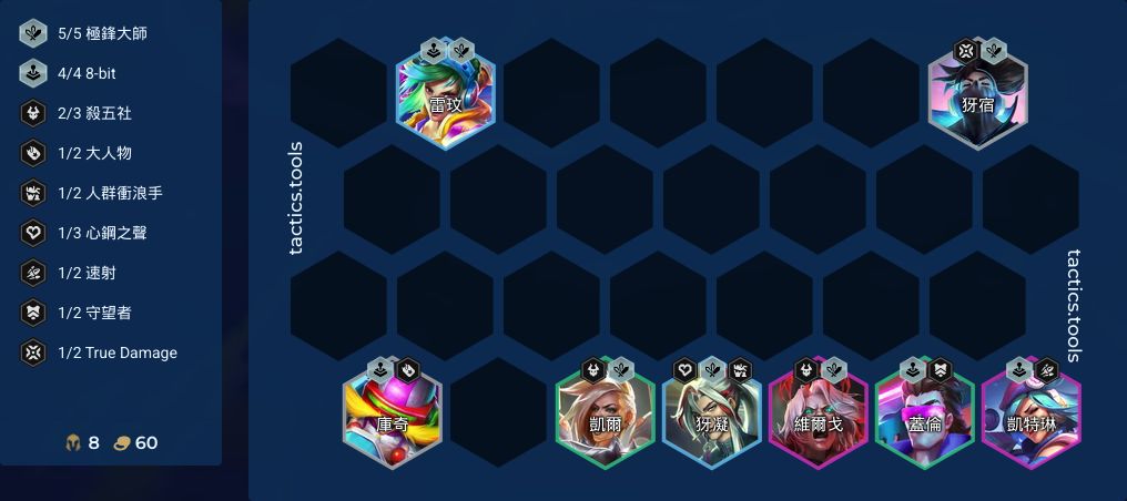 5 極鋒大師, 4 8-bit - TFT Team Builder Set 10