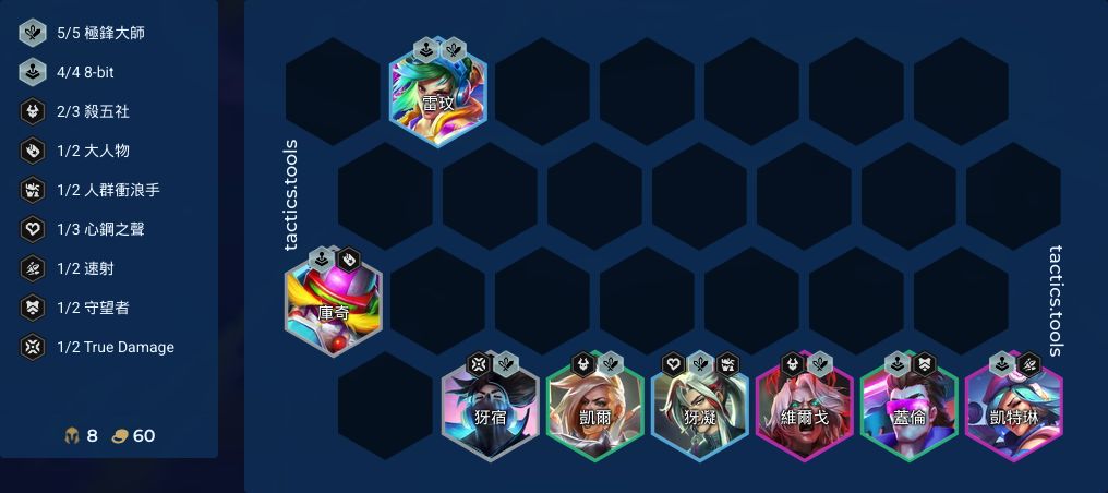 5 極鋒大師, 4 8-bit - TFT Team Builder Set 10