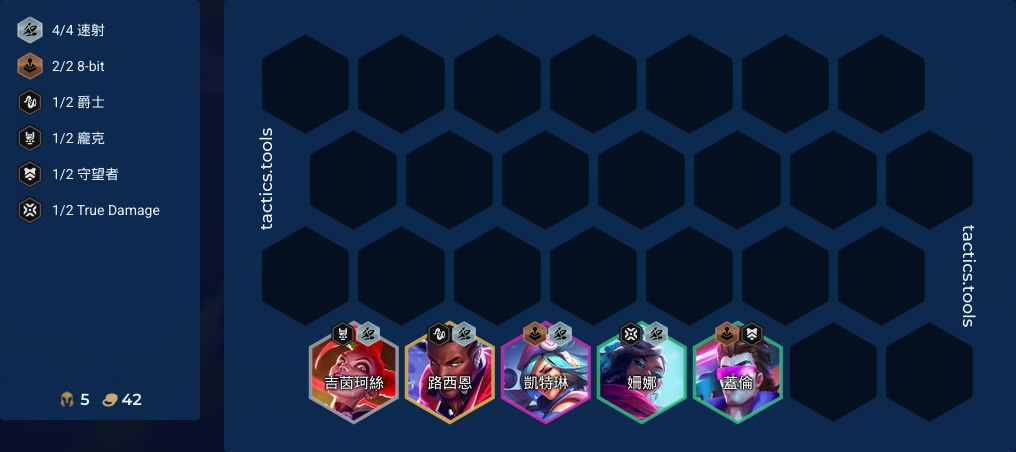 4 速射, 2 8-bit - TFT Team Builder Set 10