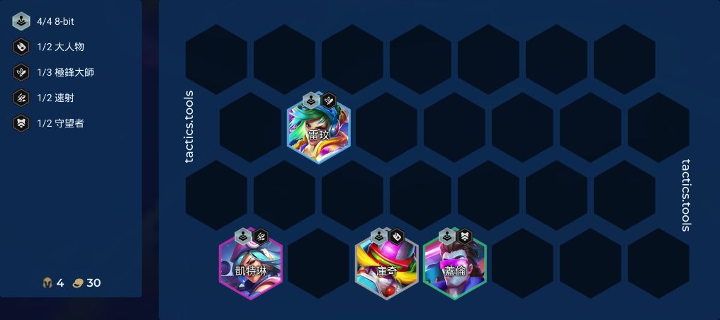 4 8-bit - TFT Team Builder Set 10